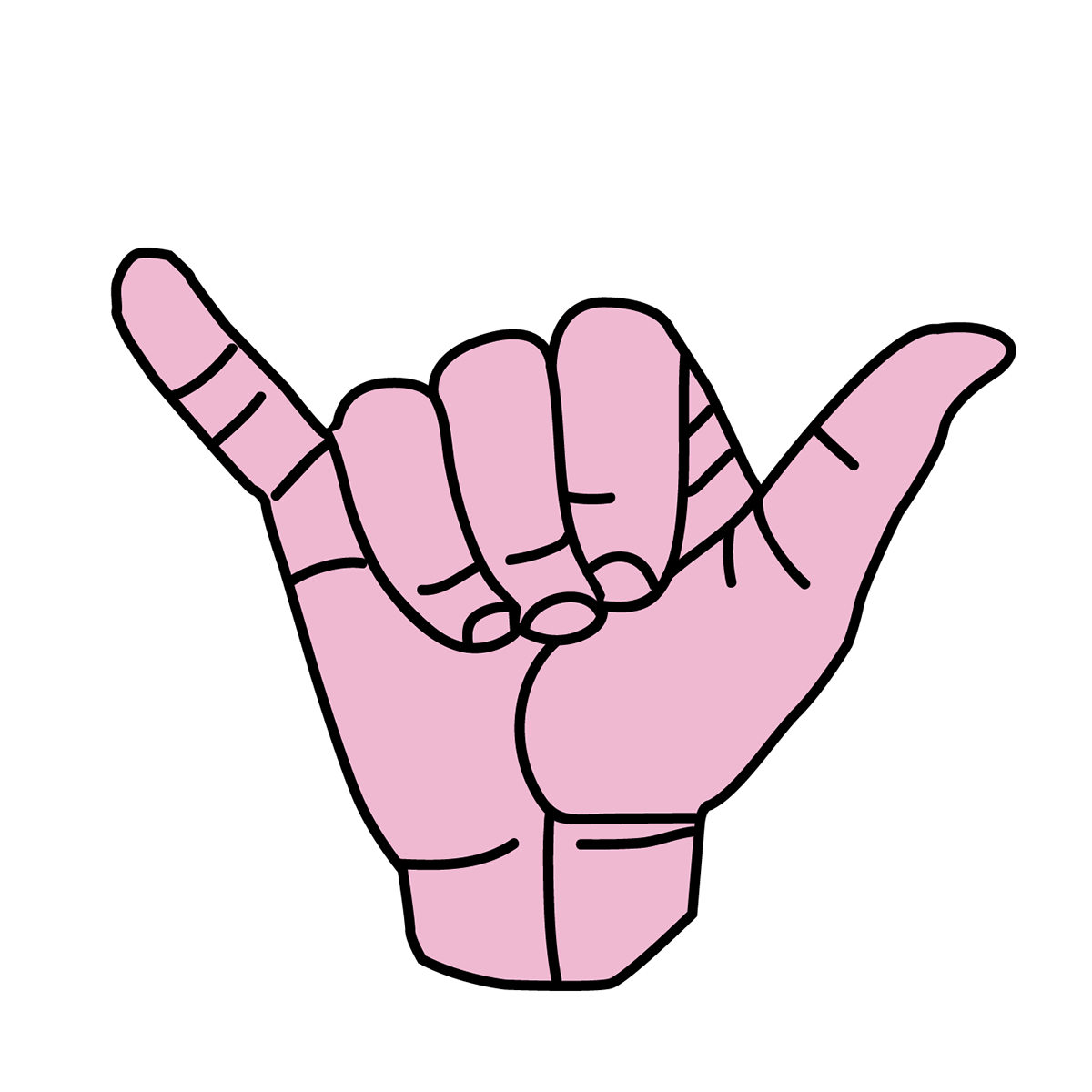 Hangloose Clipart - Full Size Clipart (#3091336) - PinClipart