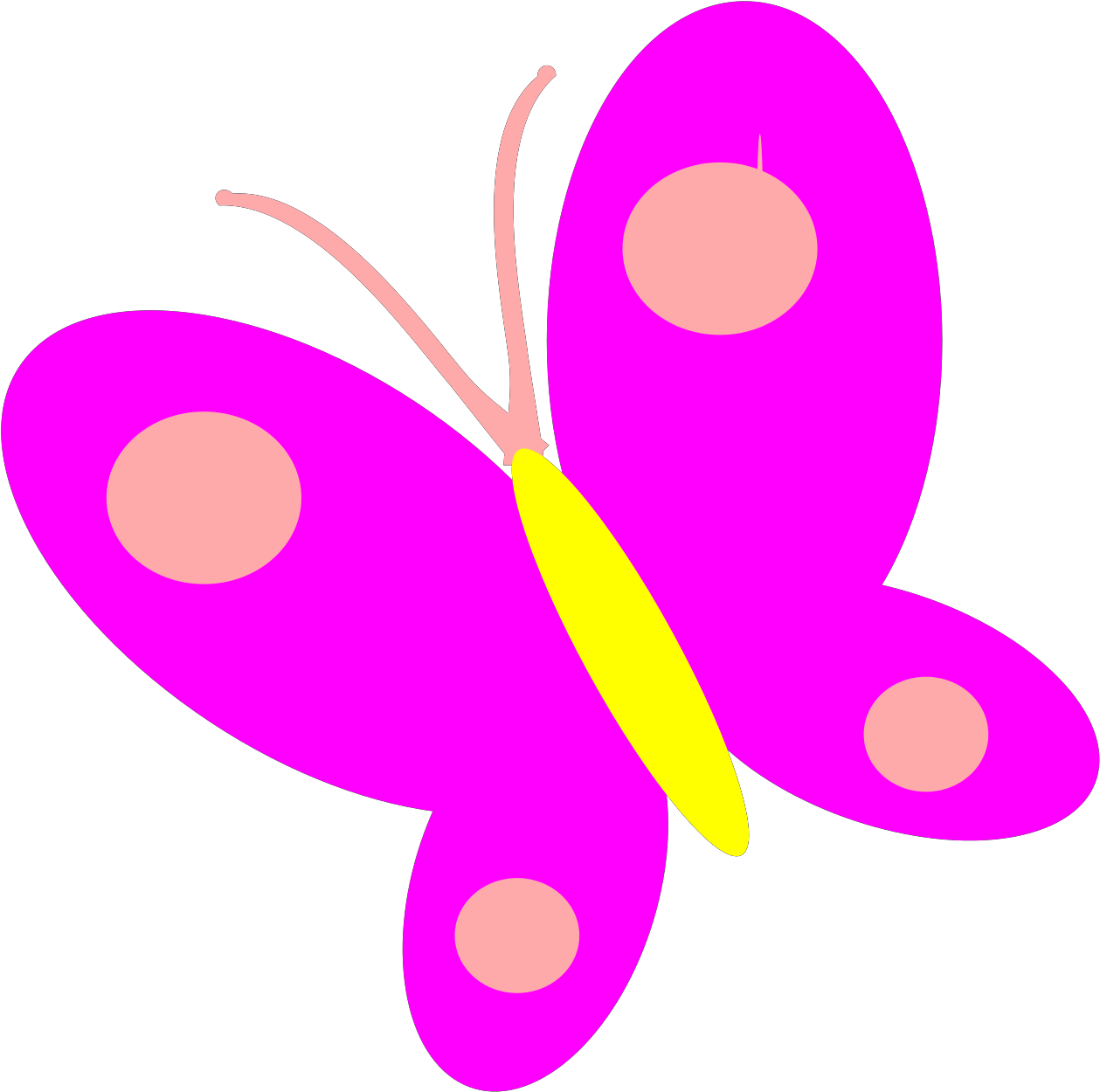Download Pink And Purple Butterfly Clipart - Png Download (#3091979 ...