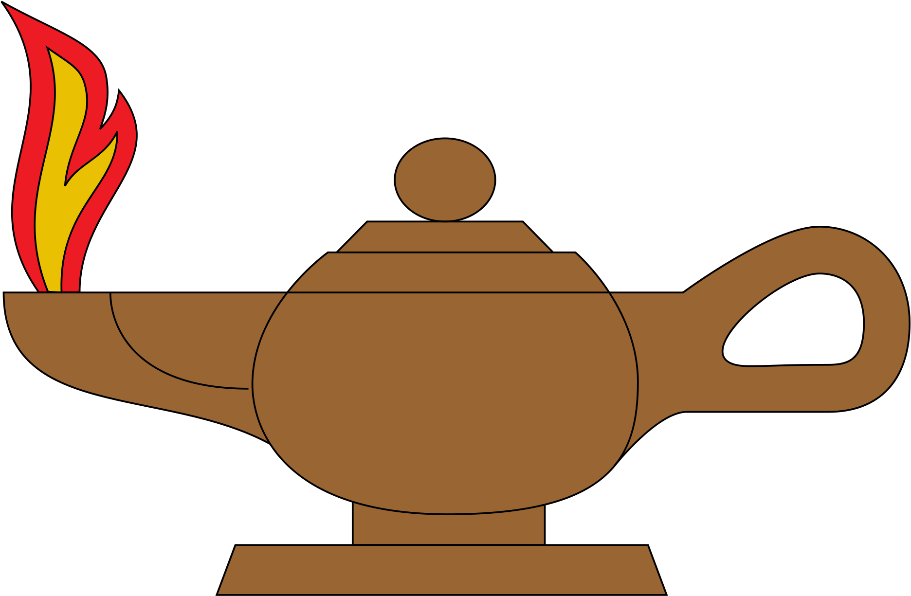 Download Oil Clip Art Interesting - Bible Oil Lamp Cartoon - Png ...