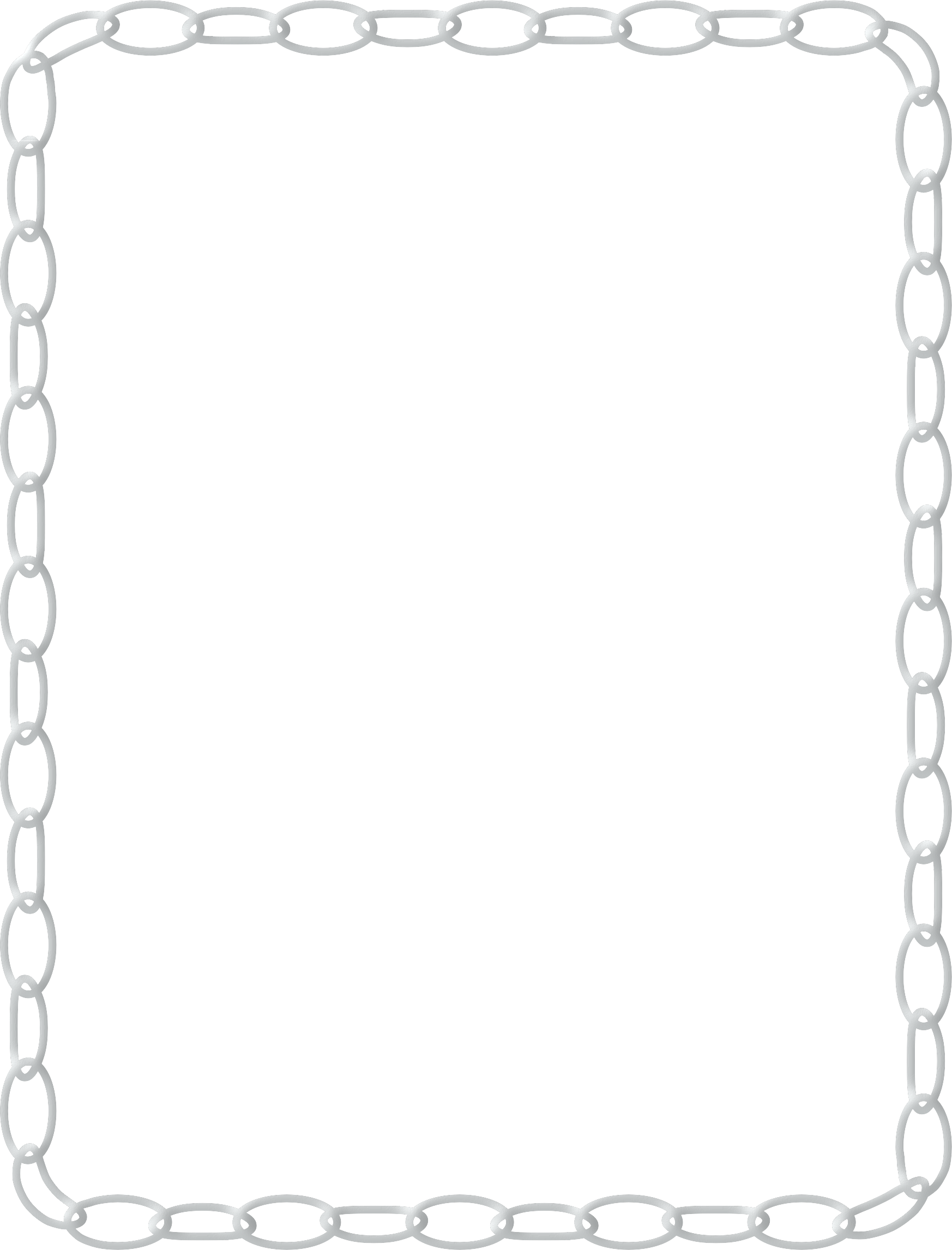 Download Chain Frame Cliparts - Chain Page Border - Png Download ...