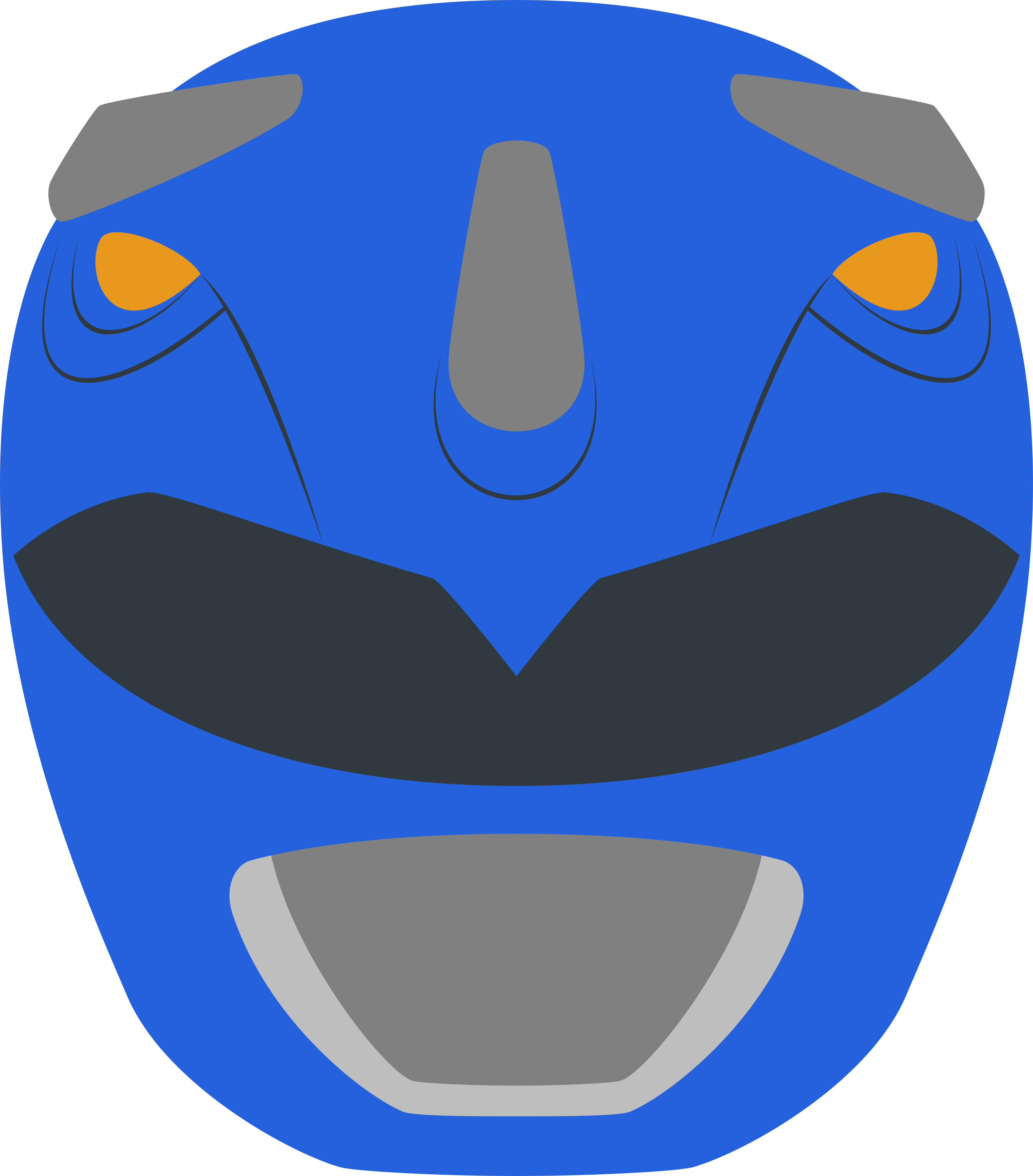 Helmet Clipart Power Rangers Pencil And In Color Light Blue Power 