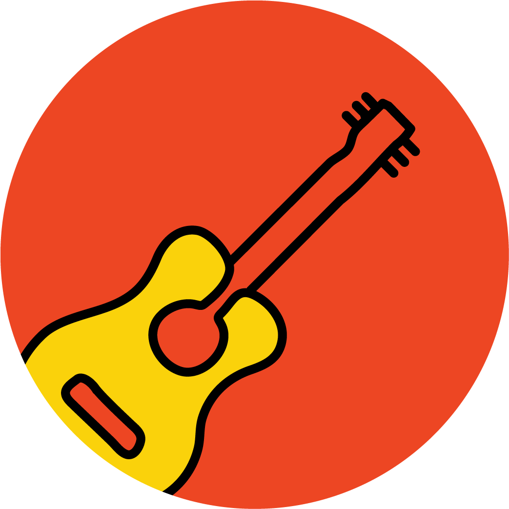 Guitar Icon Clipart - Full Size Clipart (#3107185) - PinClipart