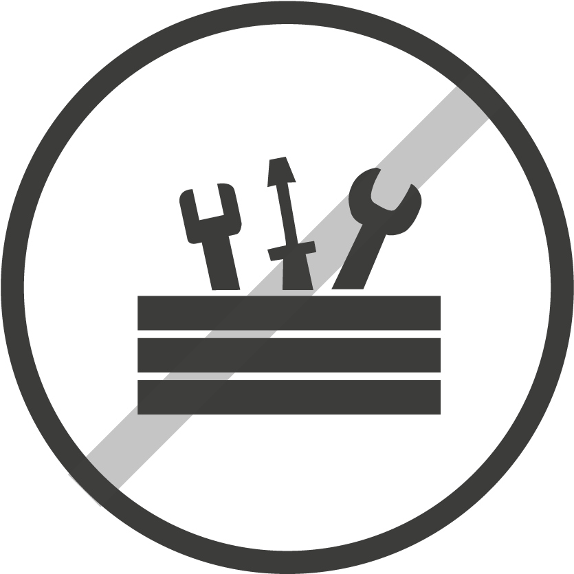 Icon No Tools Required No Special Tools Needed Clipart - Full Size ...