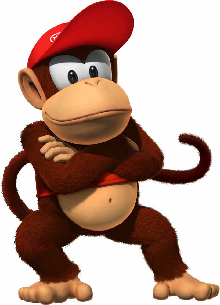 Diddy Kong Clipart - Full Size Clipart (#3120087) - PinClipart