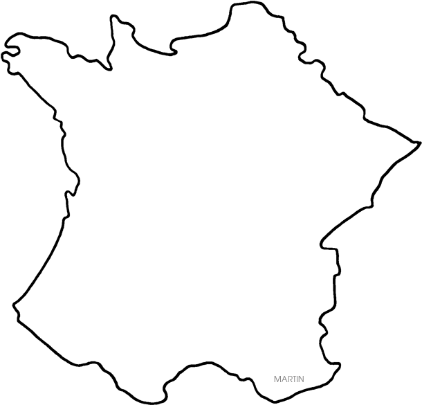 France Map Clipart - Full Size Clipart (#3123437) - PinClipart