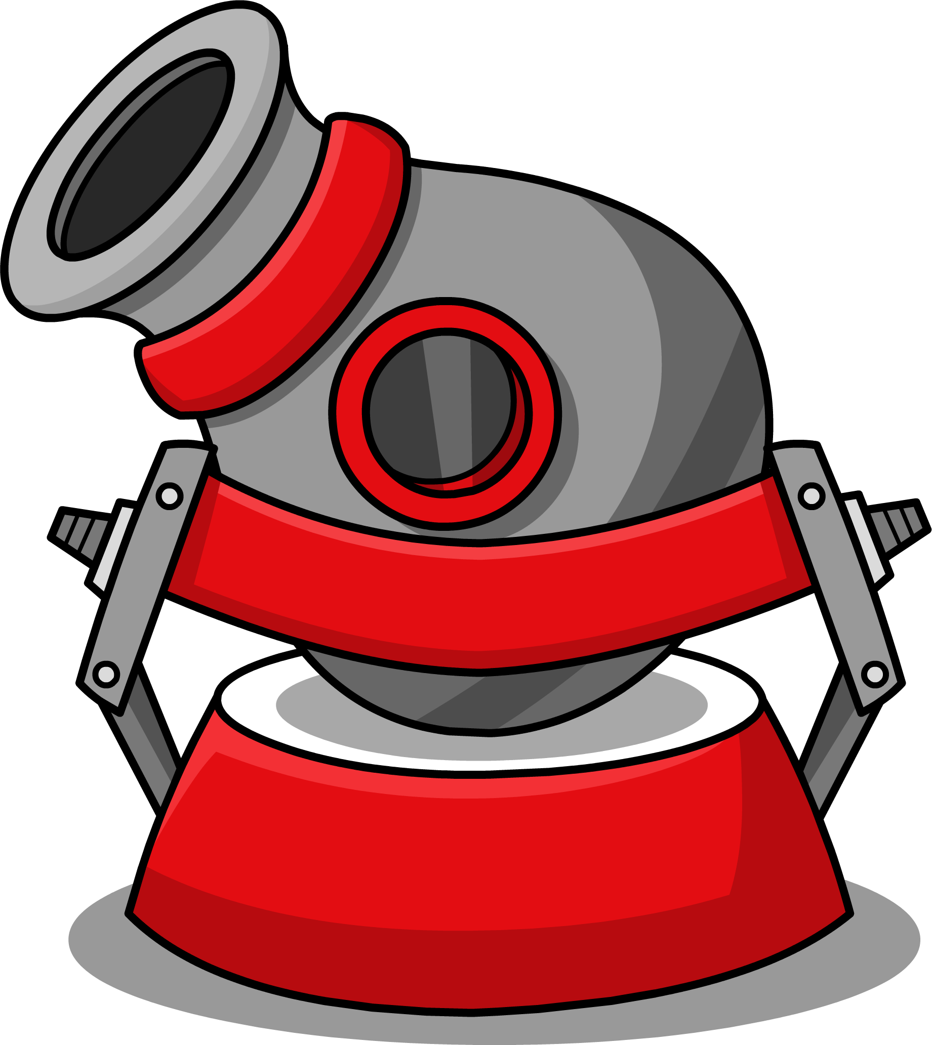 Cartoon Cannon Png Clipart - Full Size Clipart (#3125077) - PinClipart