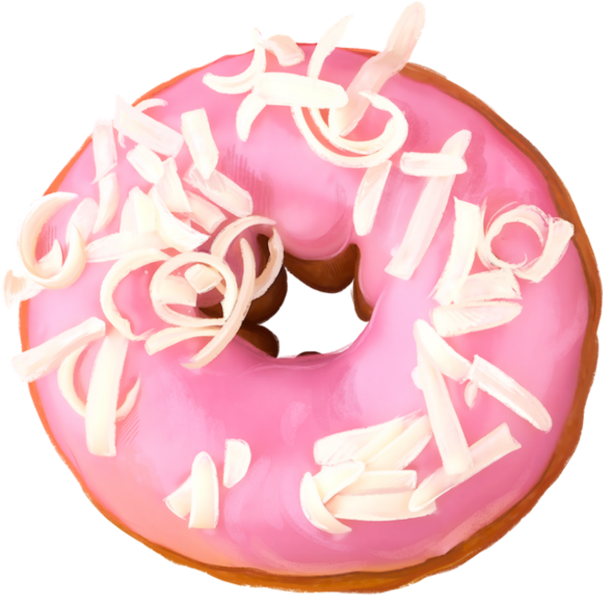 Donuts With Sprinkles Clipart - Png Download - Full Size Clipart ...