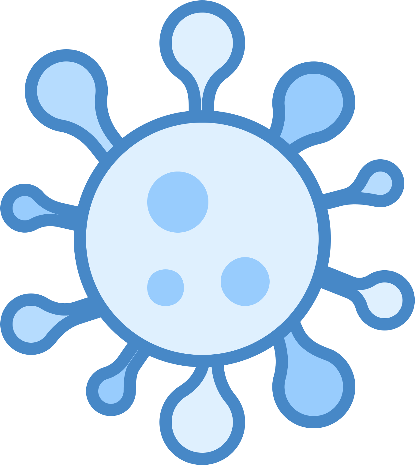 Virus Icon Image Clipart - Full Size Clipart (#3137884) - PinClipart