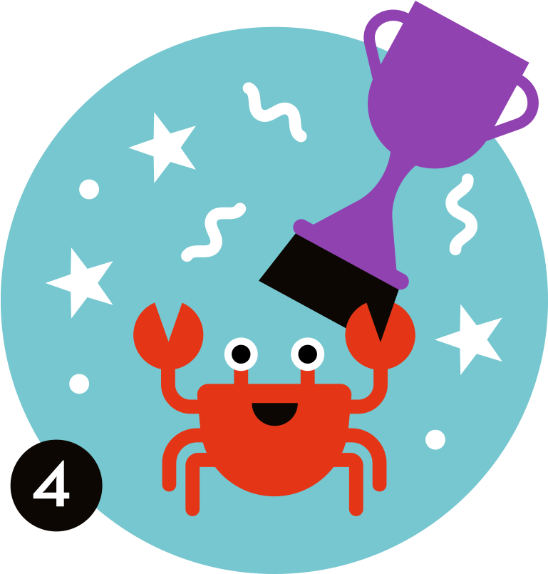 Highest Score Wins The Round And First To Three Rounds Clipart - Full ...