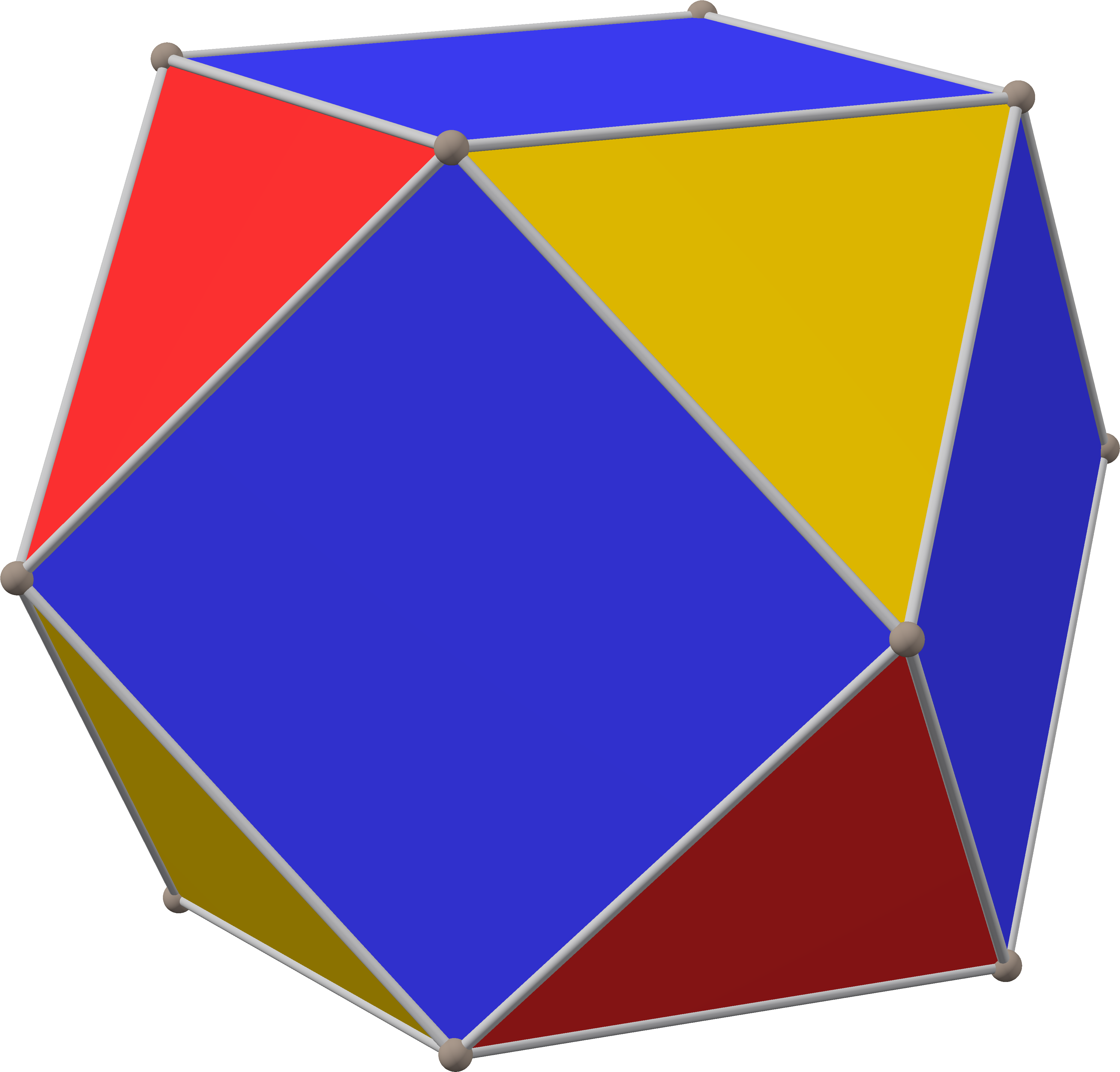 Polyhedron Small Rhombi 4-4 Max Clipart - Full Size Clipart (#3154356 ...