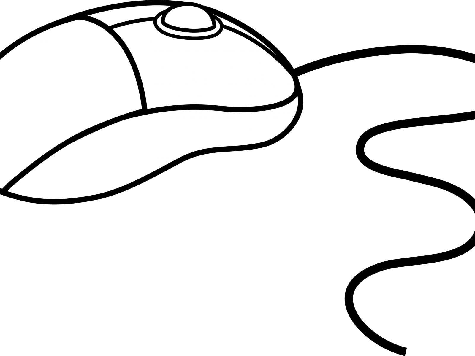 Computer Mouse Clipart Black And White - Png Download - Full Size ...