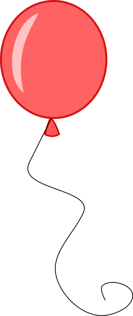 Red Balloon Clipart - Full Size Clipart (#3164274) - PinClipart