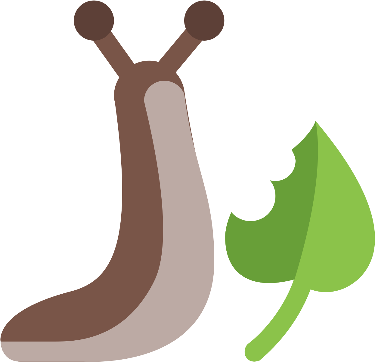 Slug Eating Icon Clipart - Full Size Clipart (#3164801) - PinClipart