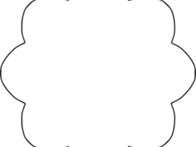 White Flower Clipart Outline - Png Download - Full Size Clipart ...