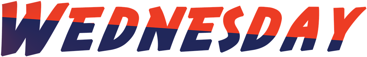 Wednesday, Day, Super, Hero, Retro, Blue Clipart - Full Size Clipart ...