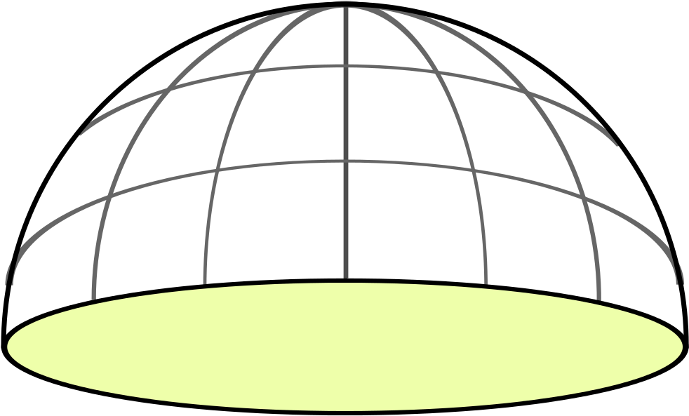 Open - Hemisphere Png Clipart - Full Size Clipart (#3176332) - PinClipart