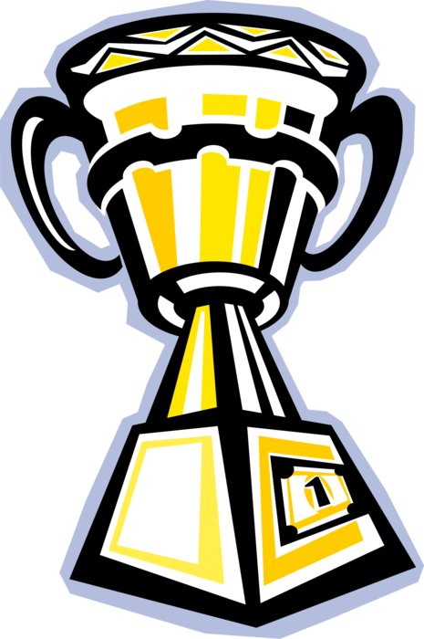 Download Vector Illustration Of Winner's Trophy Cup Prize Award ...