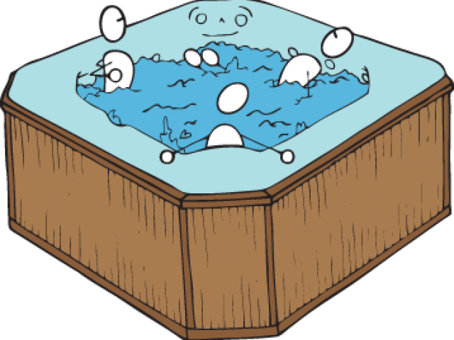 Hot Tub Cliparts - Cartoon - Png Download - Full Size Clipart (#3180321 ...