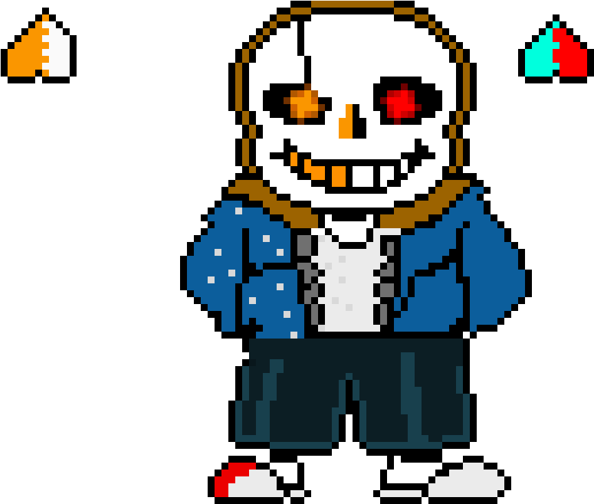Soul Sans - Sans Undertale Sprite Clipart - Full Size Clipart (#3184990 ...
