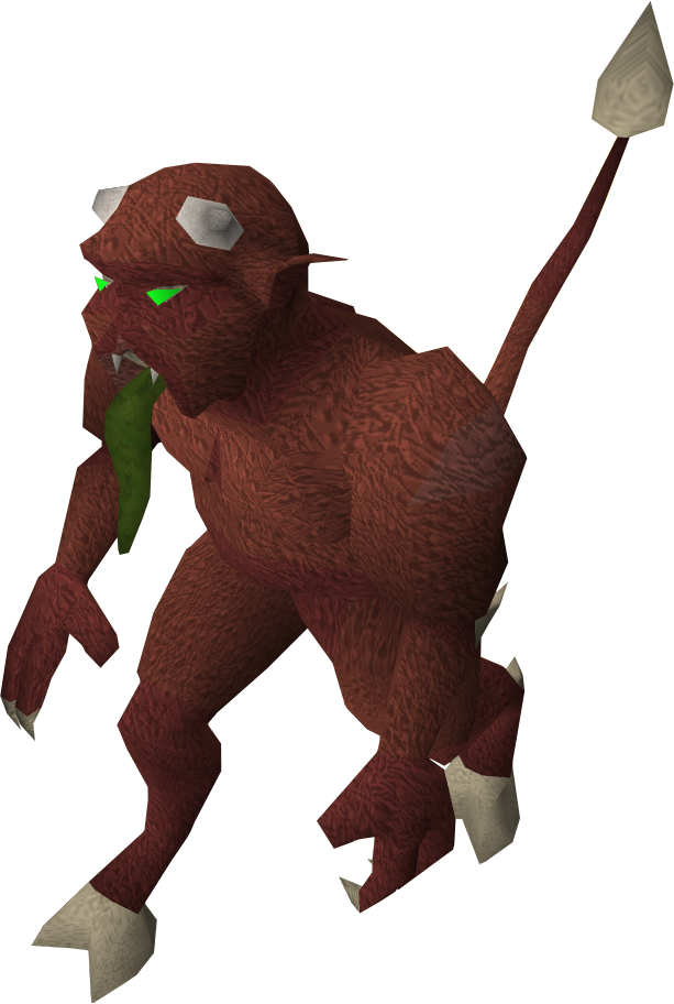 Download Thaththock The Thuthpithiouth - Old Lesser Demon Model Clipart ...