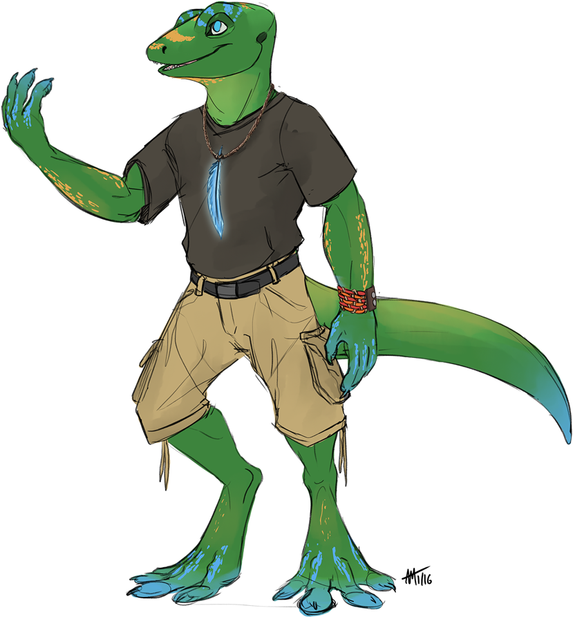 160104 Gecko - Cartoon Clipart - Full Size Clipart (#3185794) - PinClipart