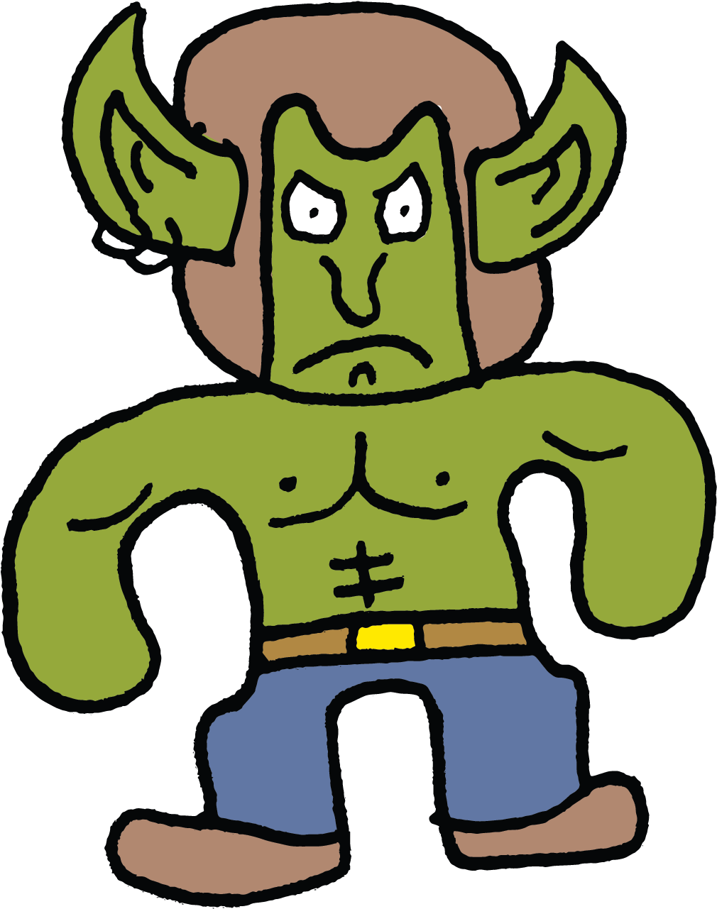 Log In With Itch - Cartoon Clipart - Full Size Clipart (#3186635 ...