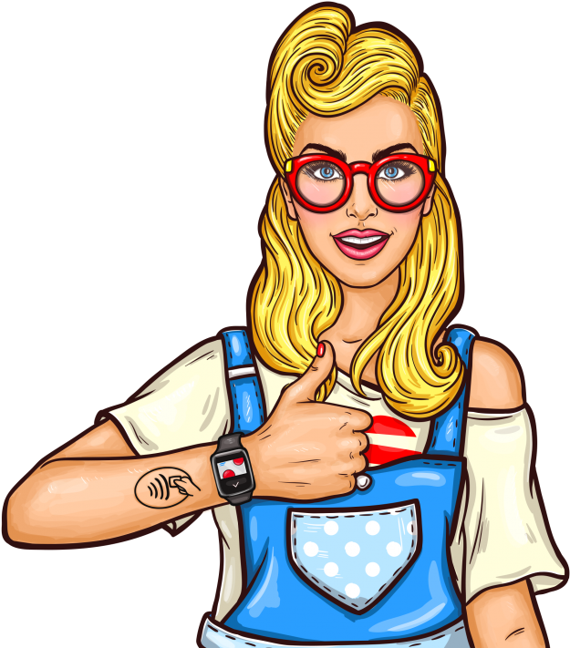 Girl With Glasses Clip Art - Png Download - Full Size Clipart (#3194177 ...