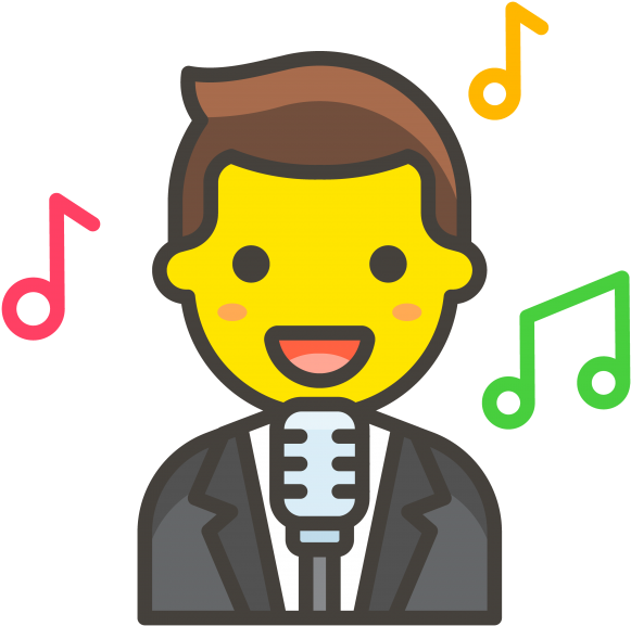 Man Singer - Singer Icon Png Clipart - Full Size Clipart (#3194748 ...