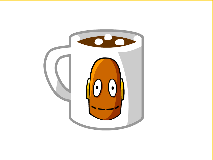 Brainpop Themed Holiday Clip Art → Mug - Moby Brainpop - Png Download ...