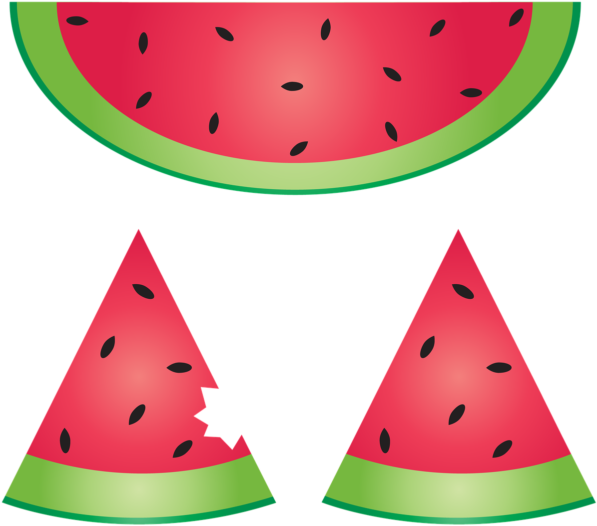 Ilustração De Melancia Clipart Watermelon Clip Art - Arbuz Rysunek ...