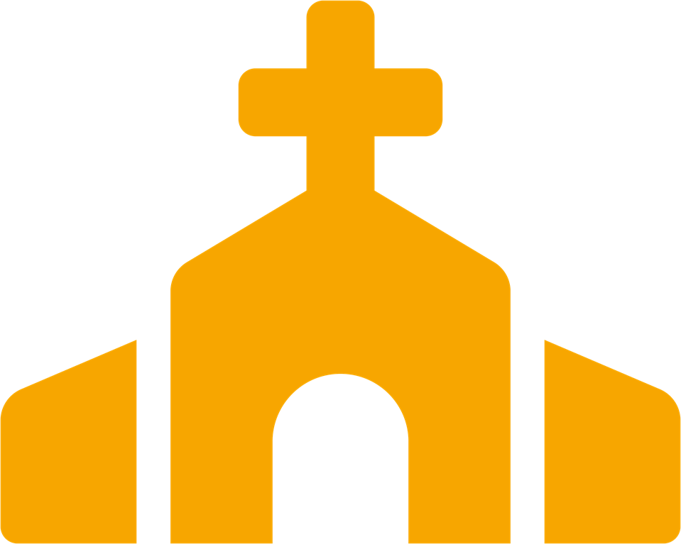 Chapel Icon - Font Awesome Church Clipart - Full Size Clipart (#3210092 ...