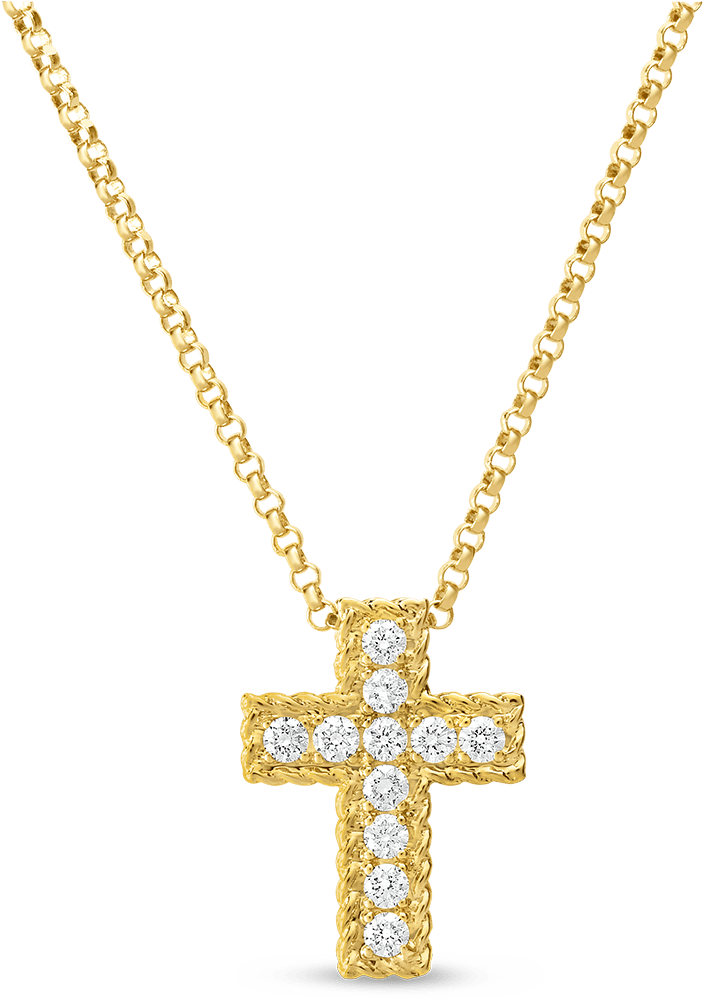 Small Cross Clipart 60323 - Diamond Chain Transparent Background - Png ...