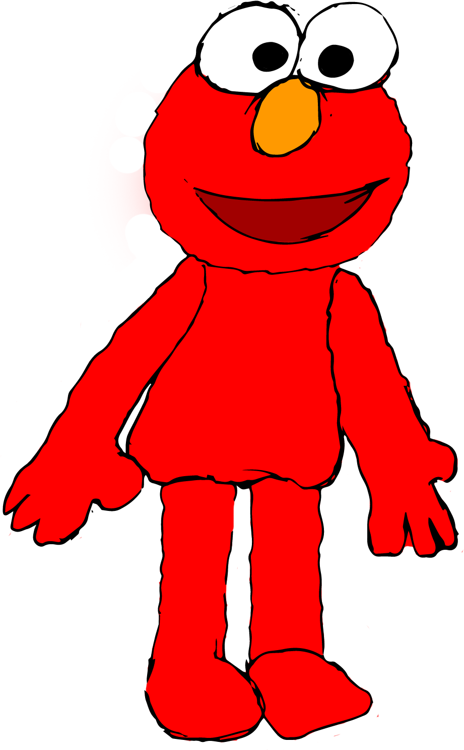 Angelcloud Leaf1 Kiss Devilcloud Angrybird Elmo - Cartoon Clipart ...