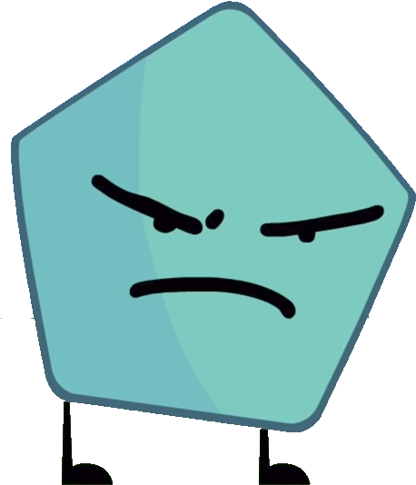 Pentagon - Bfb Crushed Clipart - Full Size Clipart (#3215265) - PinClipart