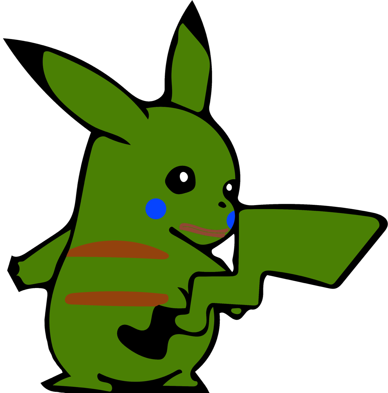 Shitty Transparent Pikachu Clipart - Full Size Clipart (#3226520 ...