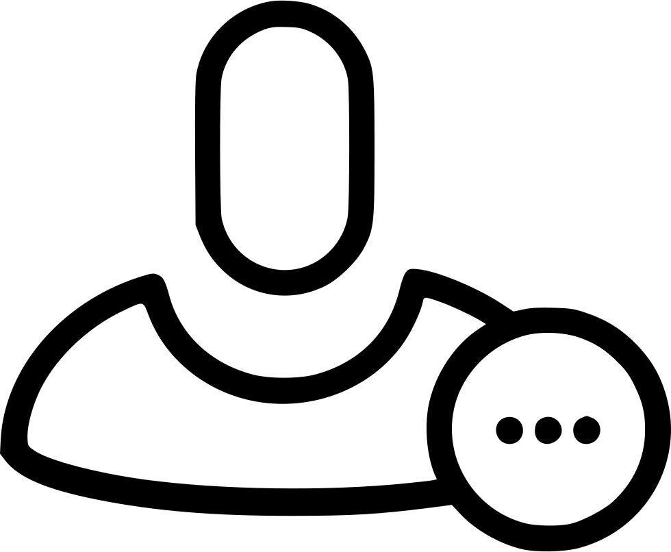 User Typing Comments - Line Art Clipart - Full Size Clipart (#3229554 ...