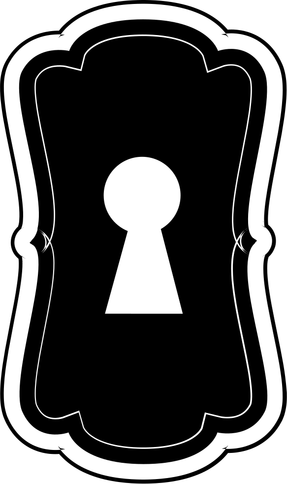Keyhole Vertical Variant Comments Clipart - Full Size Clipart (#3232544 ...