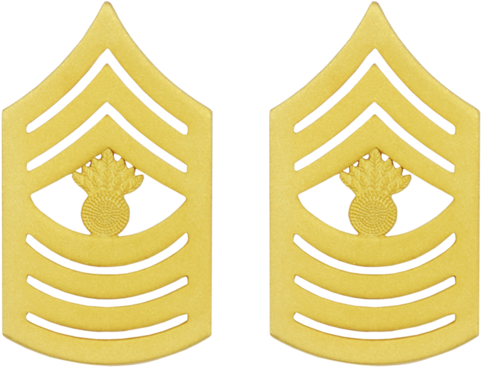 Download Mgysgt Satin Gold Chevrons - Usmc Master Gunnery Sergeant ...