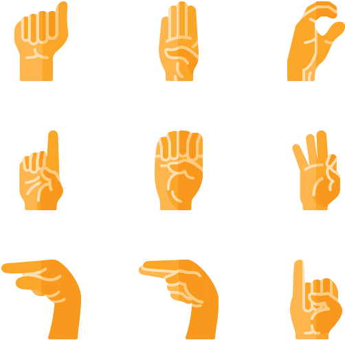 Hand Sign - Illustration Clipart - Full Size Clipart (#3235339 ...