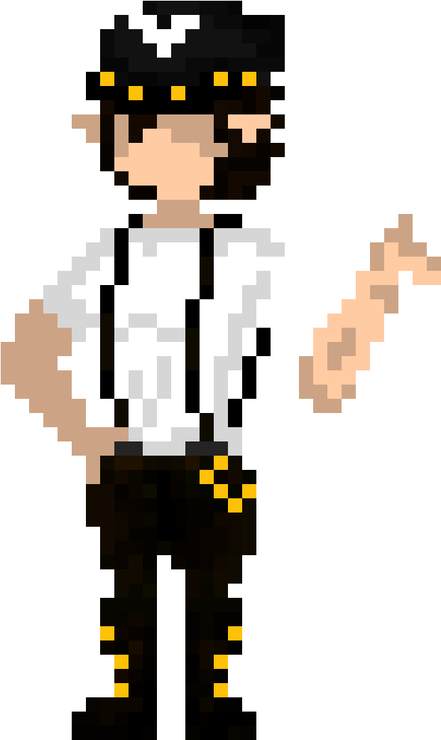 Sprite Of A Personal Oc - Cartoon Clipart - Full Size Clipart (#3236004 ...