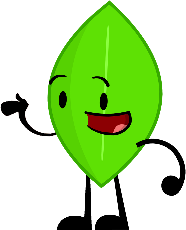 Image New Leafy Pose Png Shows Community - Bfdi Leafy Pose Clipart ...