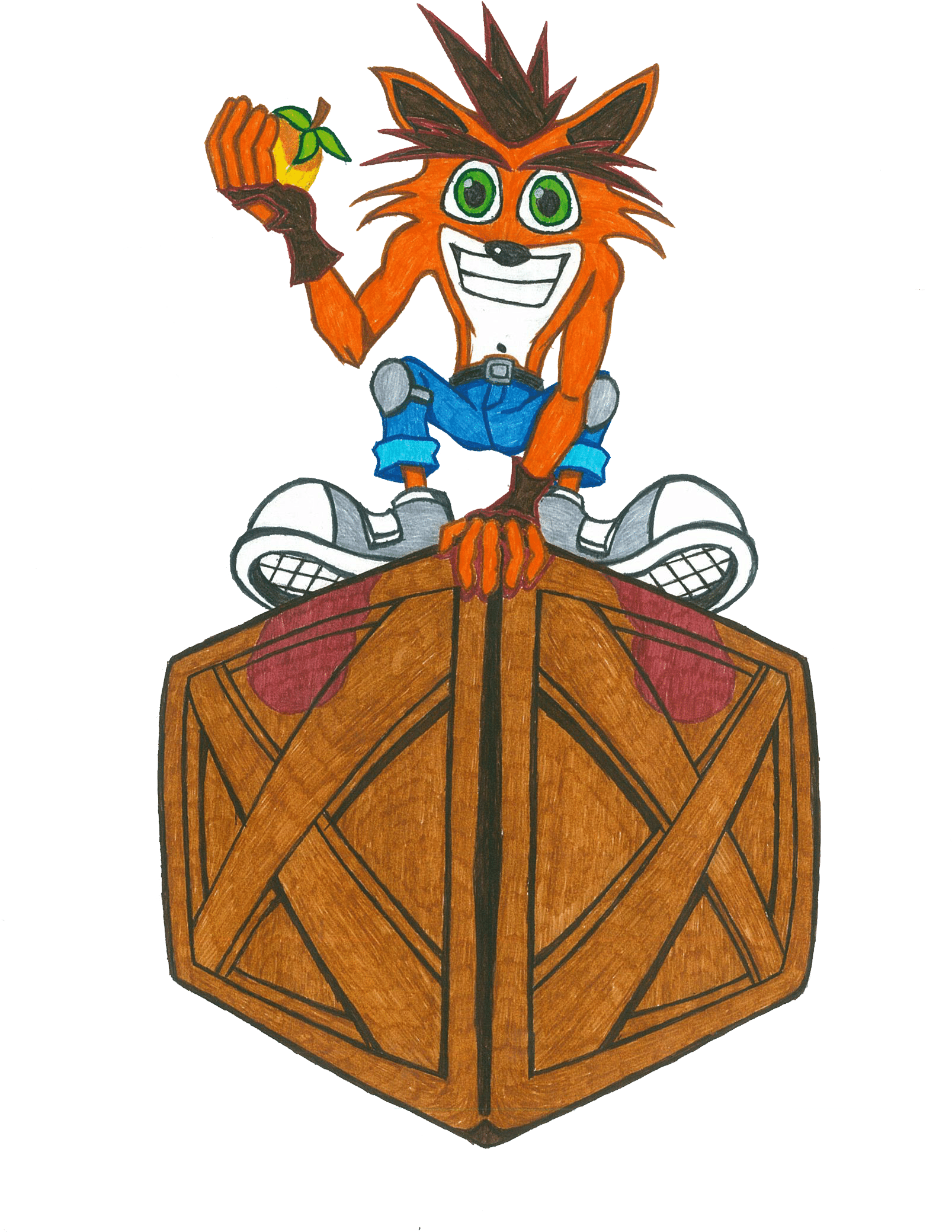 Crash Bandicoot - Cartoon Clipart - Full Size Clipart (#3243359 ...
