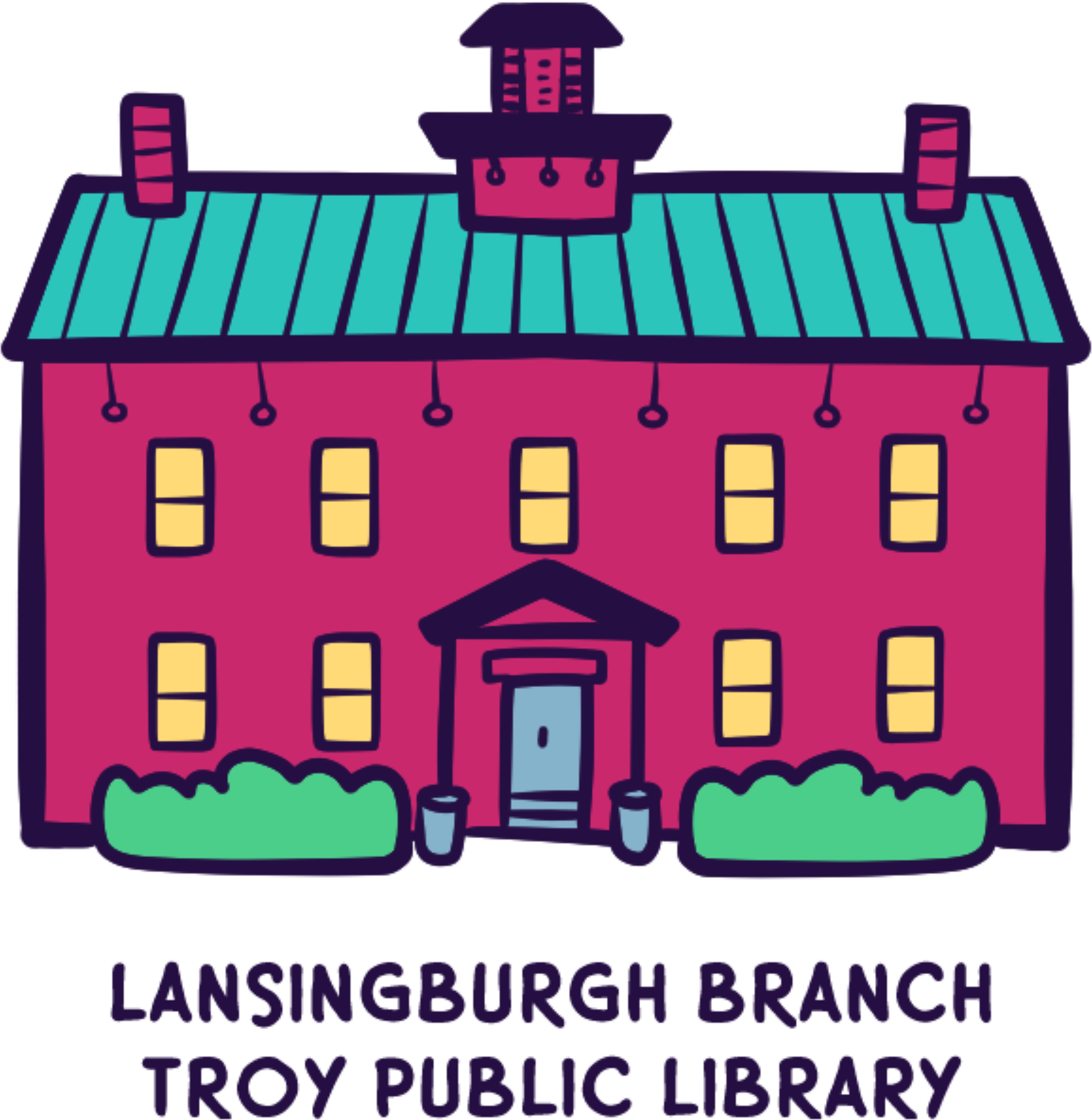 Troy Public Library- Lansingburgh Branch Clipart - Full Size Clipart ...