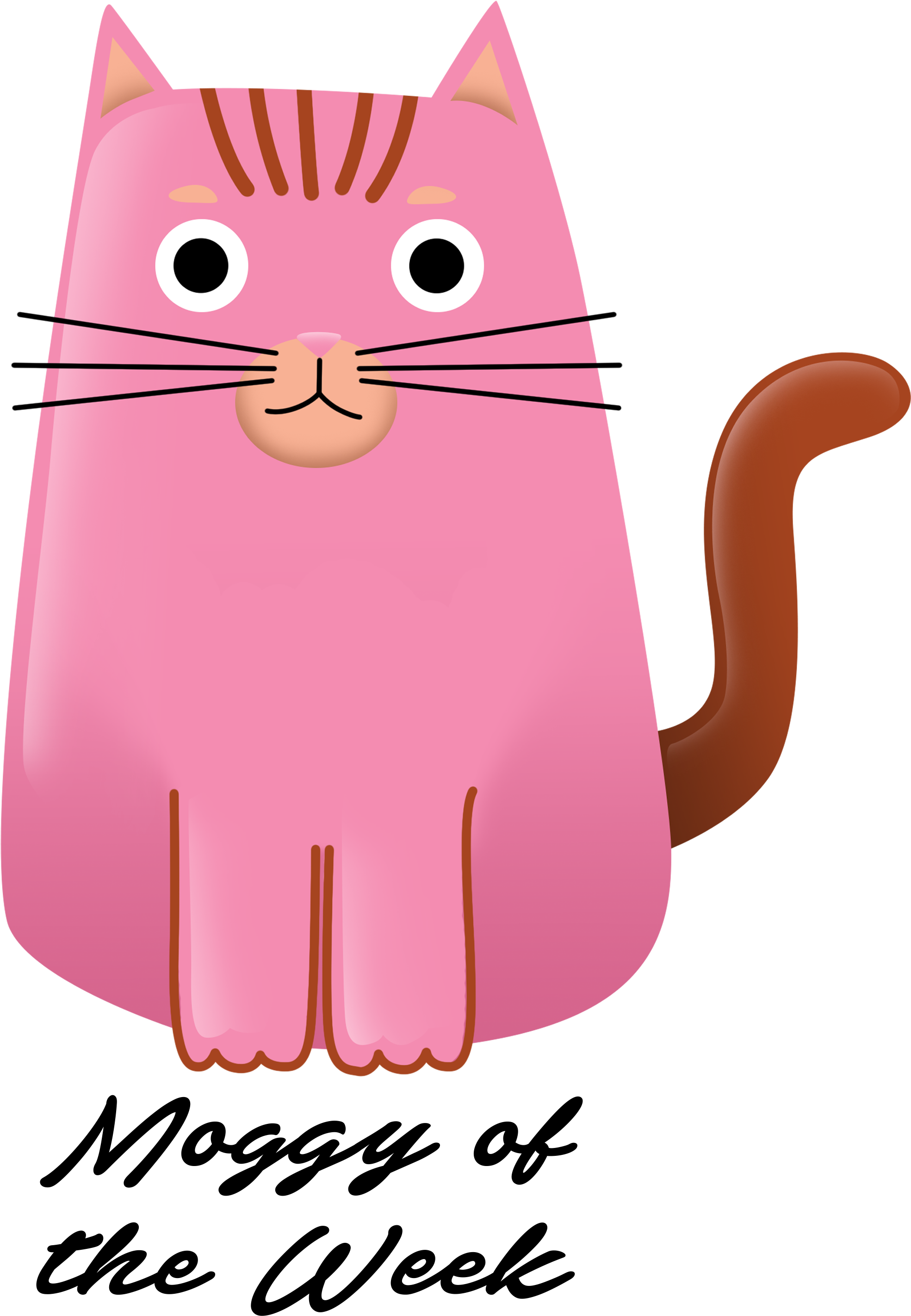 Felight Sponsors Moggy Of The Week - Cartoon Clipart - Full Size ...