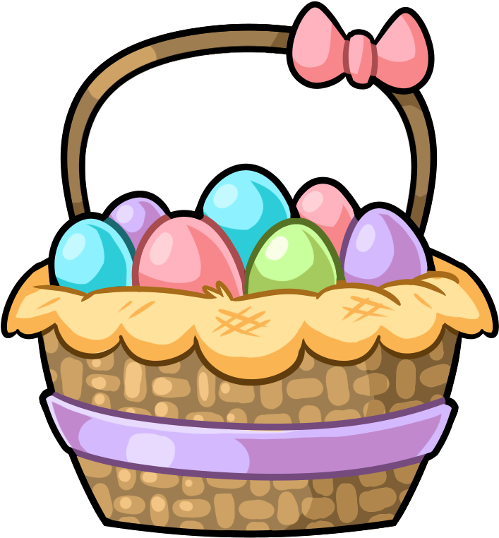 Easter Basket Clipart - Full Size Clipart (#3248194) - PinClipart
