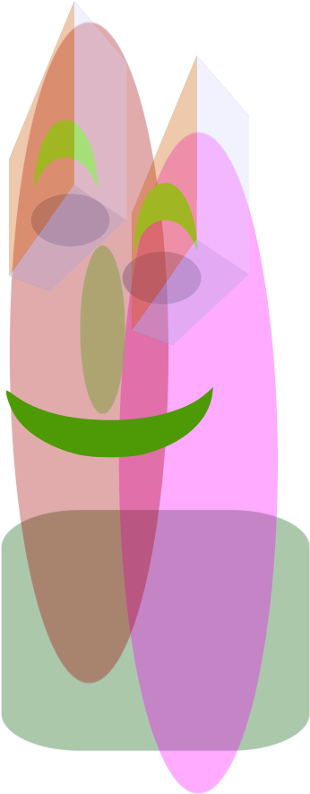 This Free Clipart Png Design Of 2 Shapes Transparent Png - Full Size ...