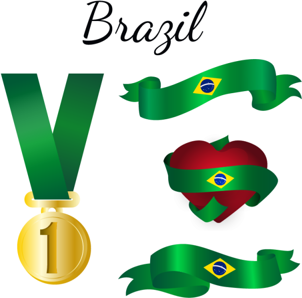 Brazil Vector - Beauty Clipart - Full Size Clipart (#3257967) - PinClipart