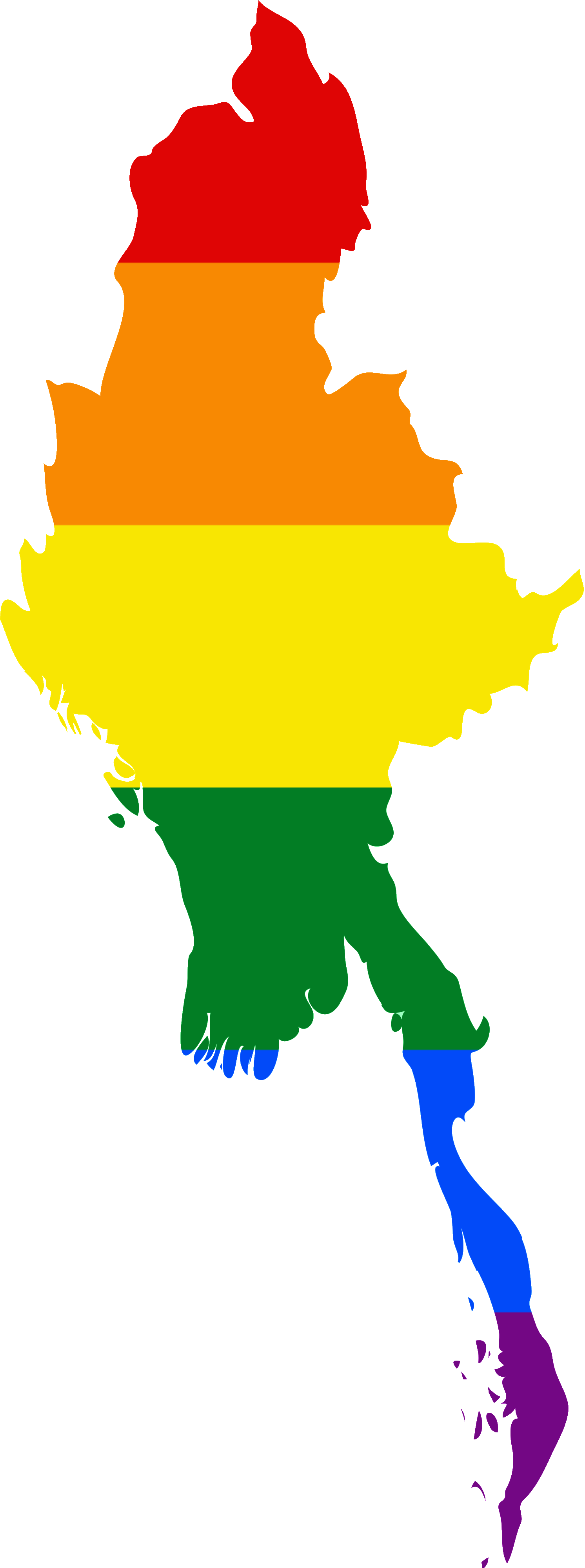 1492 X 4000 8 - Myanmar Mapa Png Clipart - Full Size Clipart (#3261859 ...