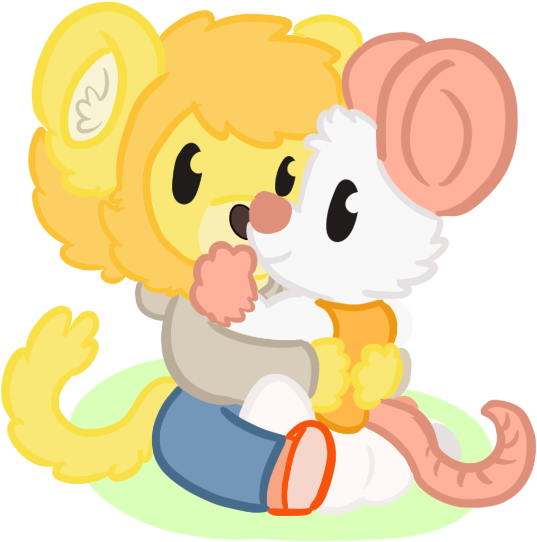 A Fable Lion And Mouse - Cartoon Clipart - Full Size Clipart (#3264764 ...