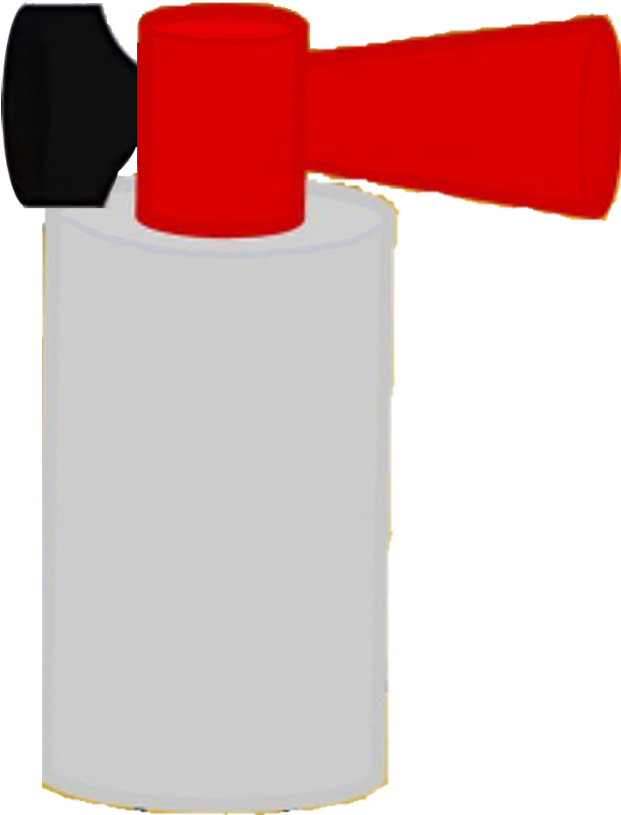 Air Horn Png - Bfdi Air Horn Clipart - Full Size Clipart (#3267800 ...